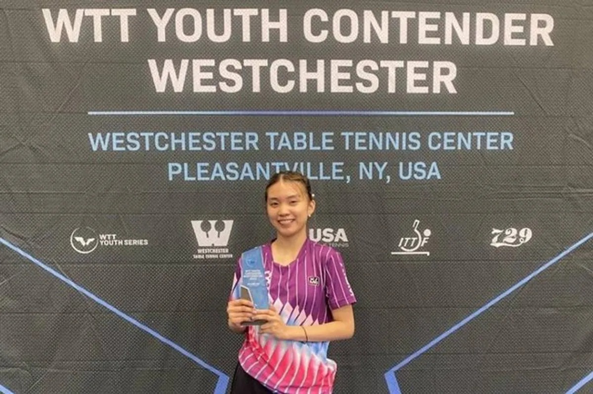 Young Pinay triumphant in New York table tennis competition | ABS-CBN ...