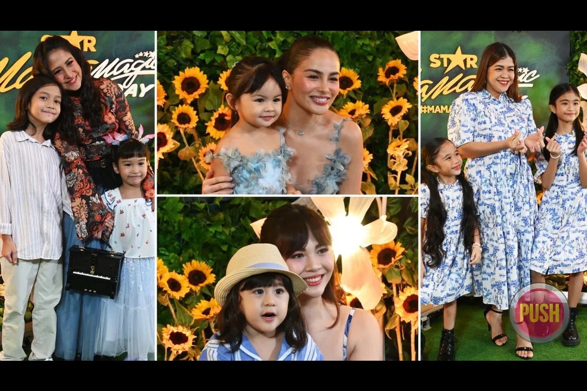 Celebrity Moms and Their Kids Shine at Star Magic’s MamaMagic Day | ABS ...