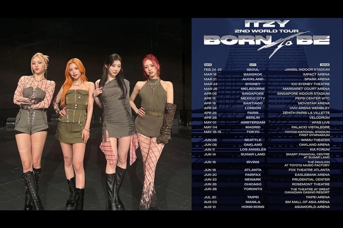 ITZY to come back to Manila for Born To Be World Tour | ABS-CBN ...
