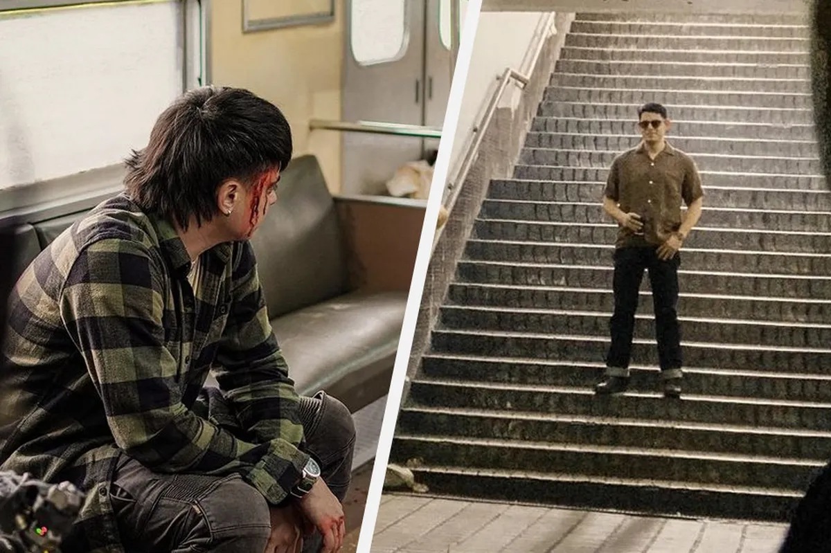 LOOK: Daniel Padilla, Richard Gutierrez on set of 'Incognito' | ABS-CBN Entertainment