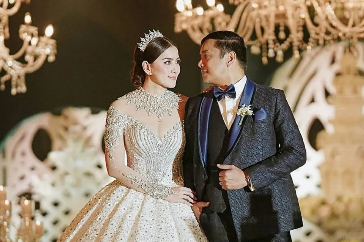 Ara Mina, husband Dave Almarinez mark third wedding anniversary | ABS ...