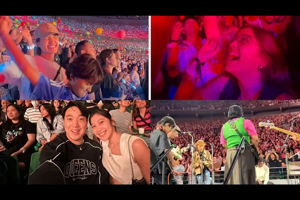 Here are some of the celebrities spotted at Coldplay’s concert in PH ...