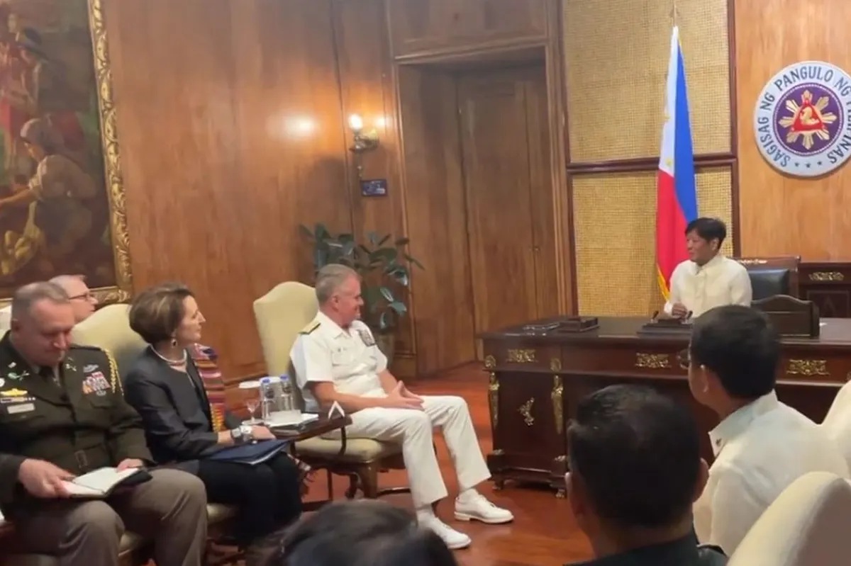 Marcos Jr. welcomes US Indo-Pacific commander in Malacañang | ABS-CBN News