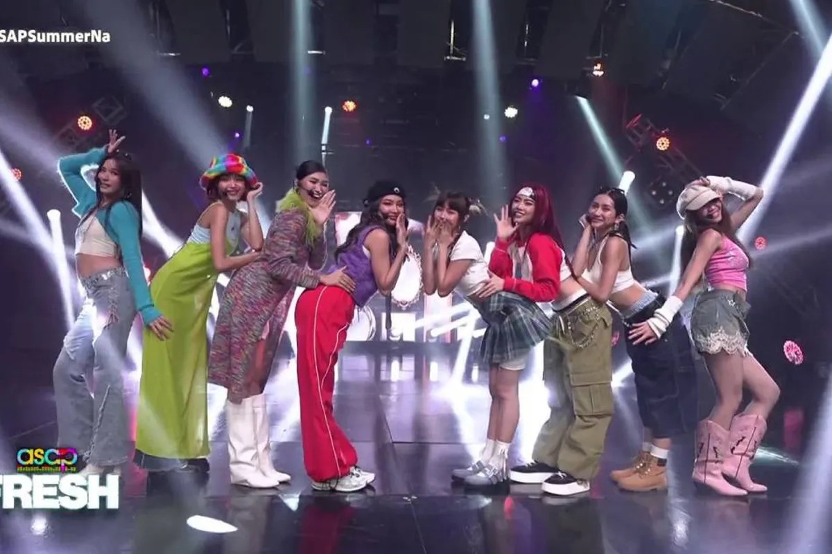 BINI performs 'Salamin, Salamin' on 'ASAP Natin 'To' stage | ABS-CBN ...