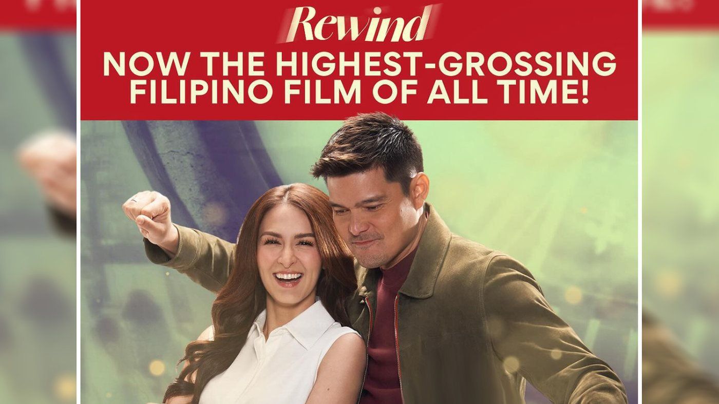‘Rewind’ becomes the highest grossing Filipino film of all time | ABS ...