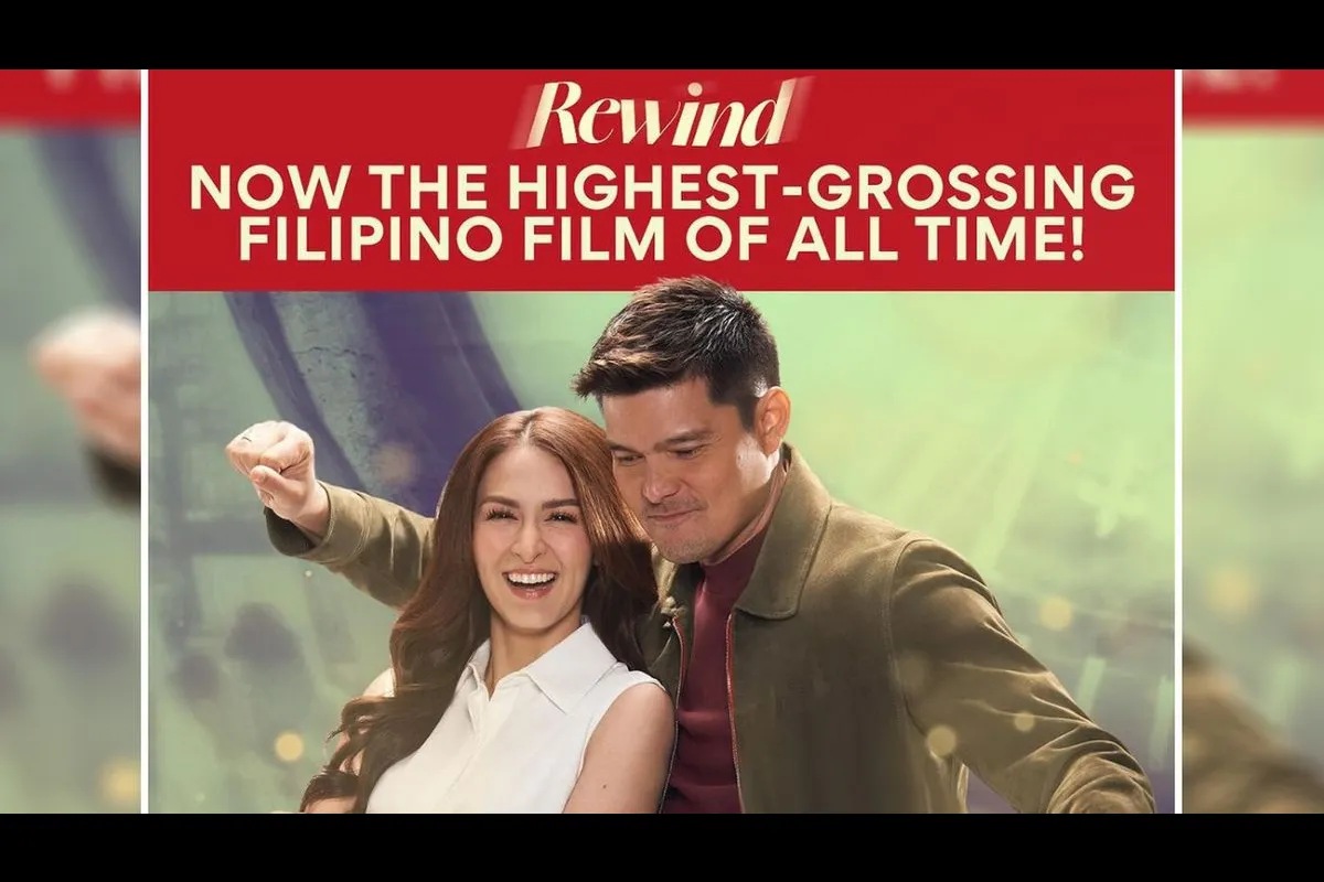 ‘Rewind’ becomes the highest grossing Filipino film of all time | ABS ...