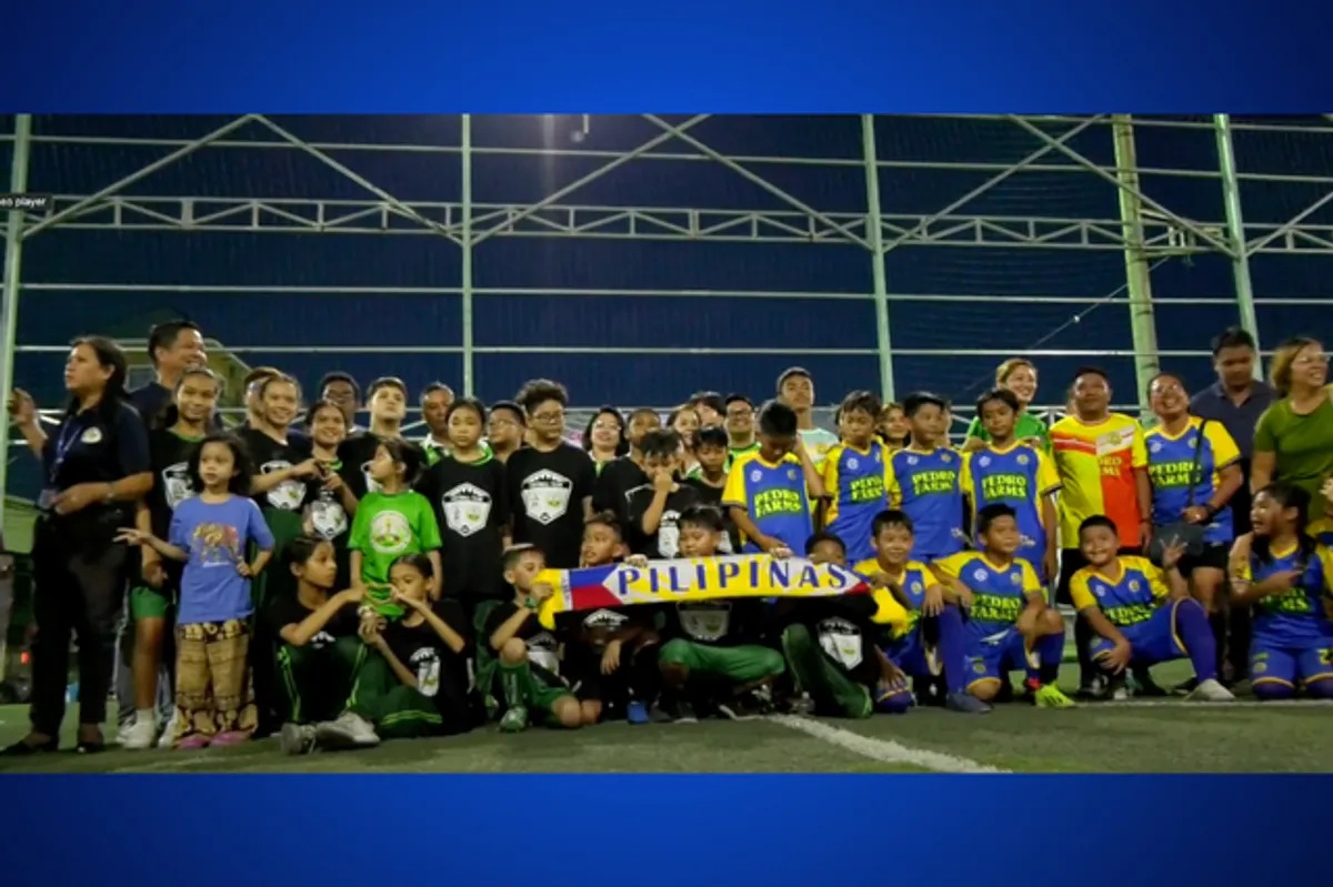Filipino football players naglaro sa Cambodia sa ilalim ng cultural ...