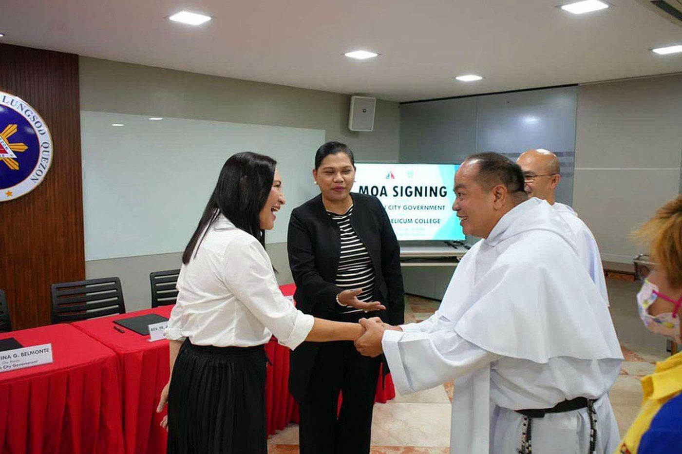 UST Angelicum College inks scholarship deal with QC gov't | ABS-CBN ...