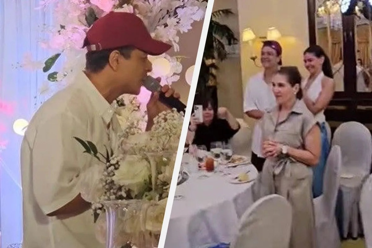Jericho Rosales attends birthday party of Janine Gutierrez's grandma ...