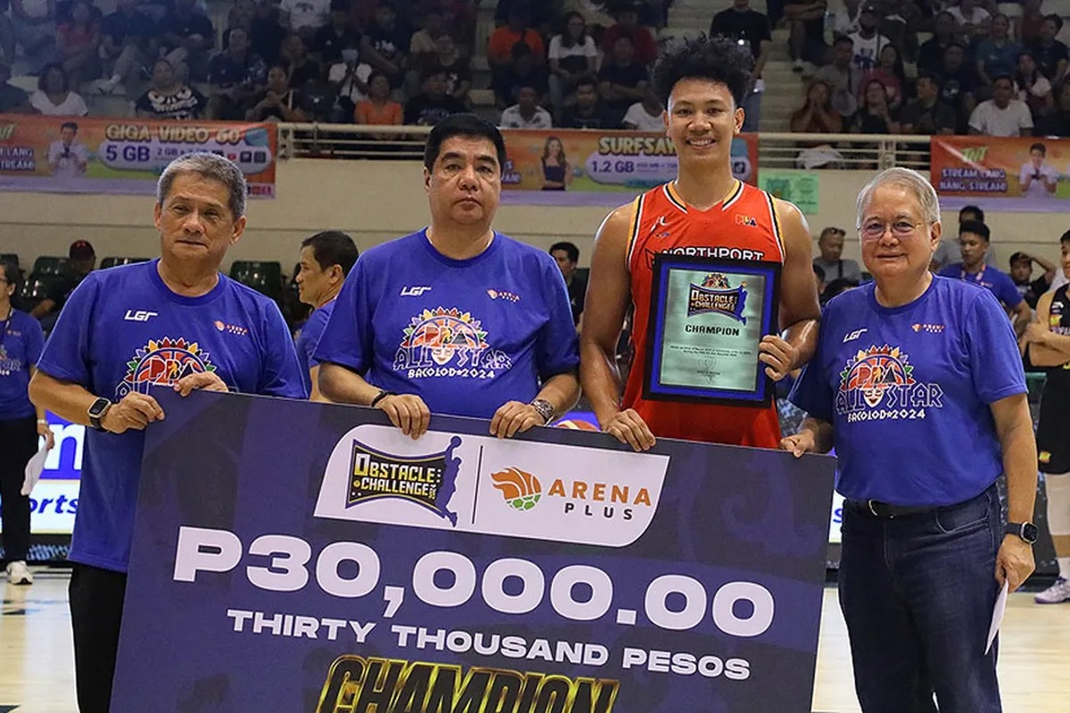 PBA: NorthPort's JM Calma rules All-Star Obstacle Course for big men ...