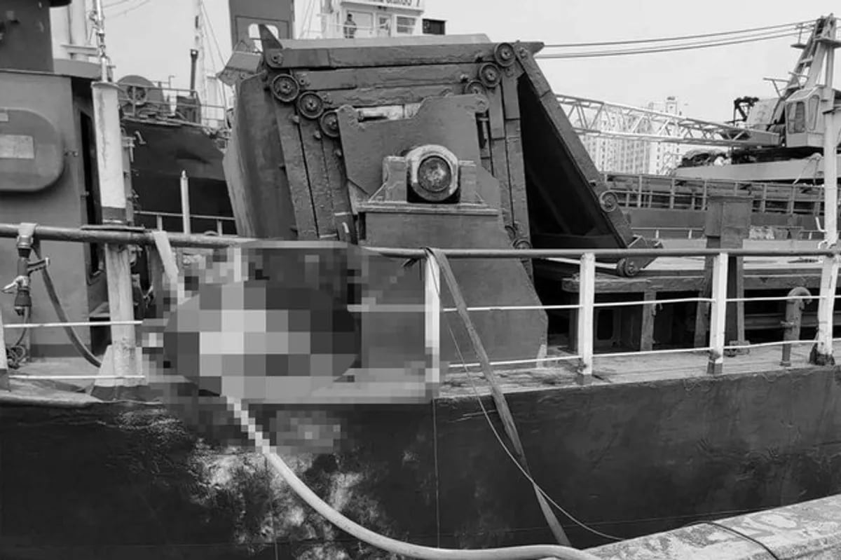 Pagsabog sa barko sa pier sa Maynila, 1 patay | ABS-CBN News