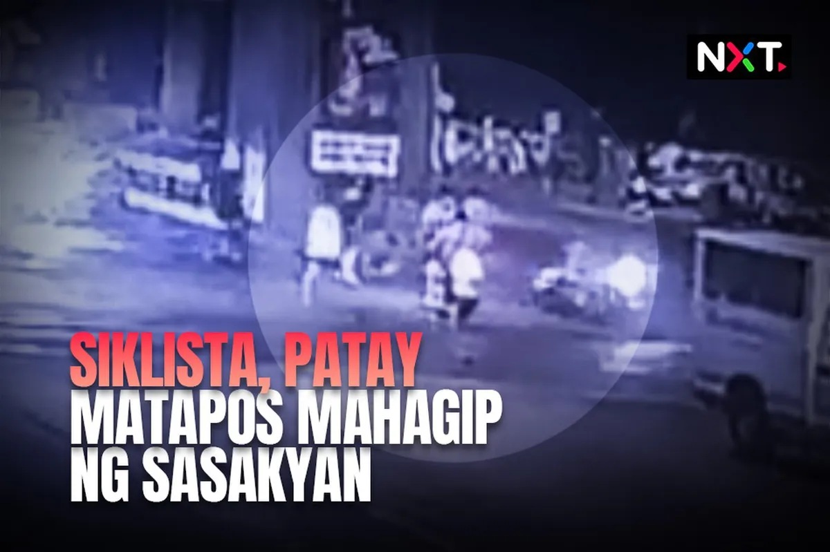 Siklista, patay matapos mahagip ng sasakyan | ABS-CBN News Siklista, patay matapos mahagip ng sasakyan | ABS-CBN News