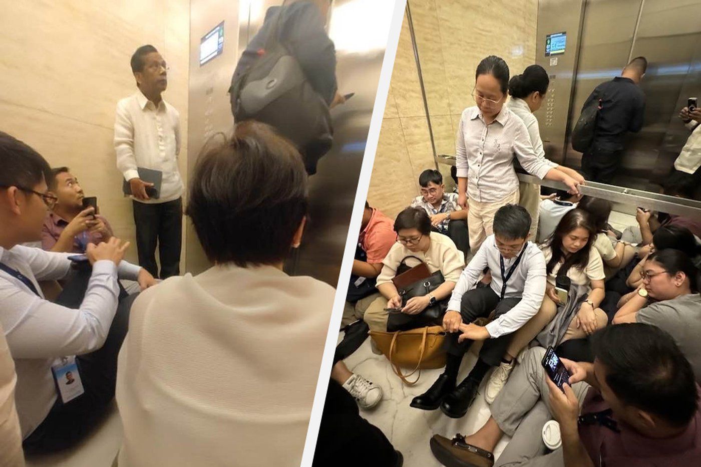 NEDA chief trapped inside elevator for nearly 2 hours | ABS-CBN News