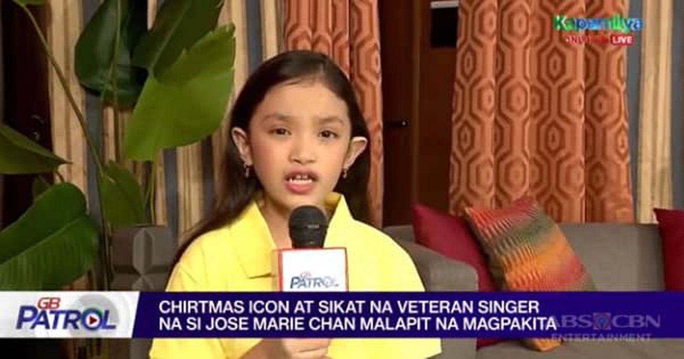 GB Patrol: Christmas Icon na si Jose Marie Chan malapit na magpakita ...
