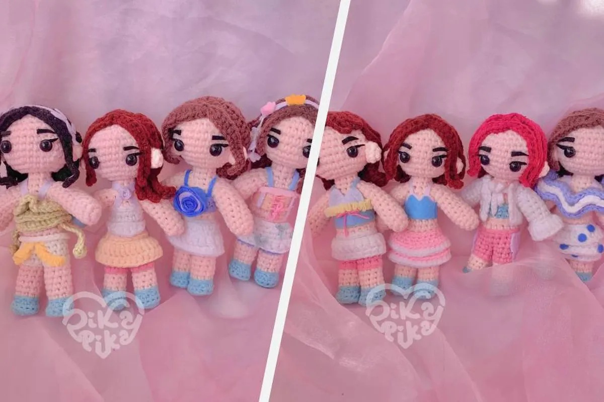 BINI-inspired crochet dolls, kinagigiliwan sa social media | ABS-CBN ...