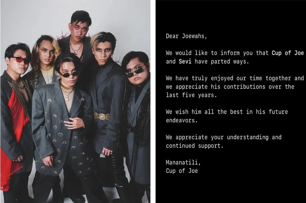 Cup of Joe parts ways with bassist Sevi | ABS-CBN Entertainment