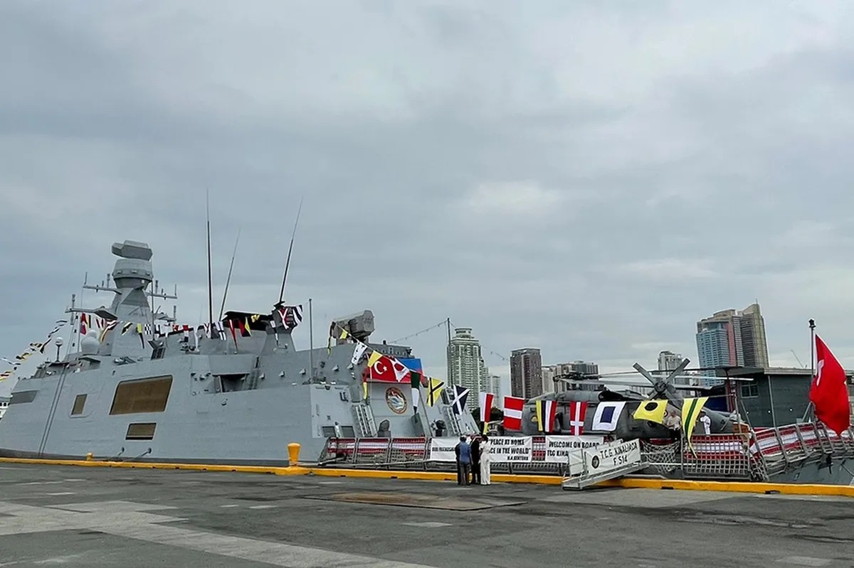 Turkish navy ship visits Manila | ABS-CBN News