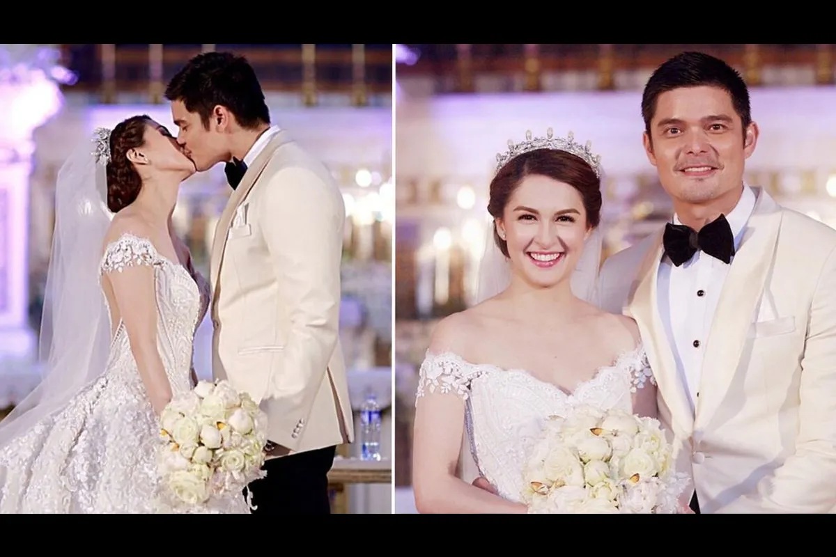 Dingdong Dantes, Marian Rivera celebrate 9th wedding anniversary | ABS ...