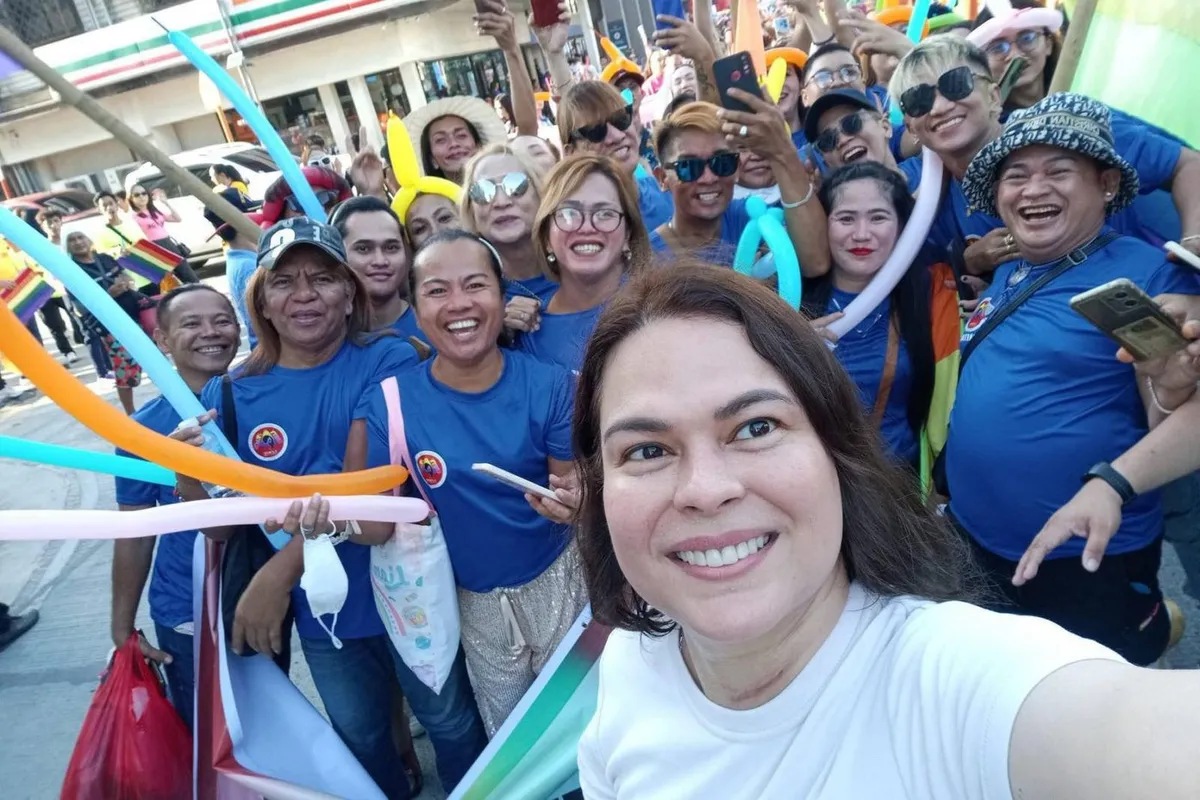 LOOK: VP Sara Duterte graces Pride Parade in Davao City | ABS-CBN News