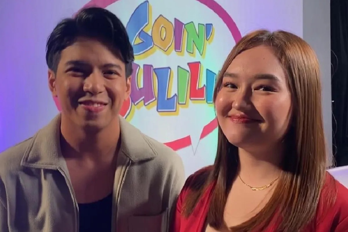 Nash Aguas and Mika Dela Cruz visit 'Goin' Bulilit' set | ABS-CBN ...