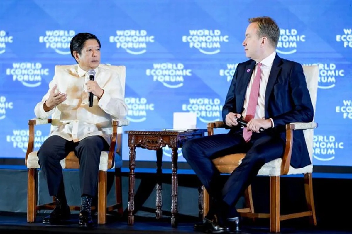 Marcos touts economic opportunities in the Philippines in WEF ...