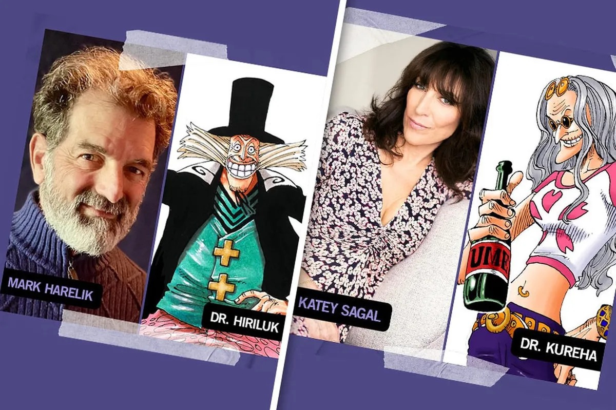 One Piece season 2 casts Katey Sagal as Dr. Kureha, Mark Harelik as Dr ...