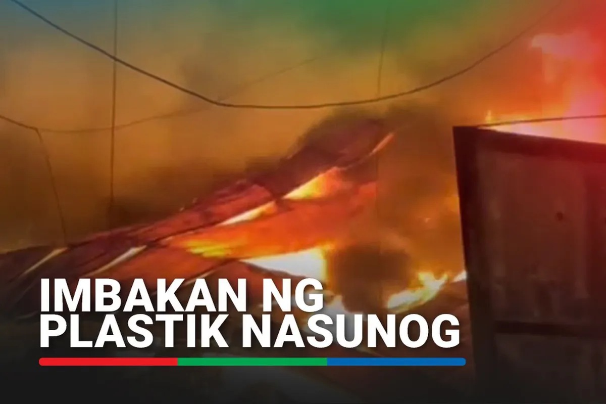 Imbakan ng plastik nasunog | ABS-CBN News