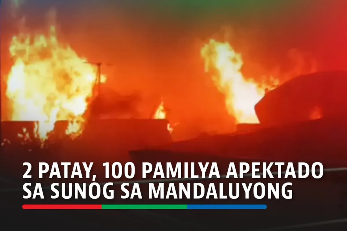 2 patay, 100 pamilya apektado sa sunog sa Mandaluyong | ABS-CBN News