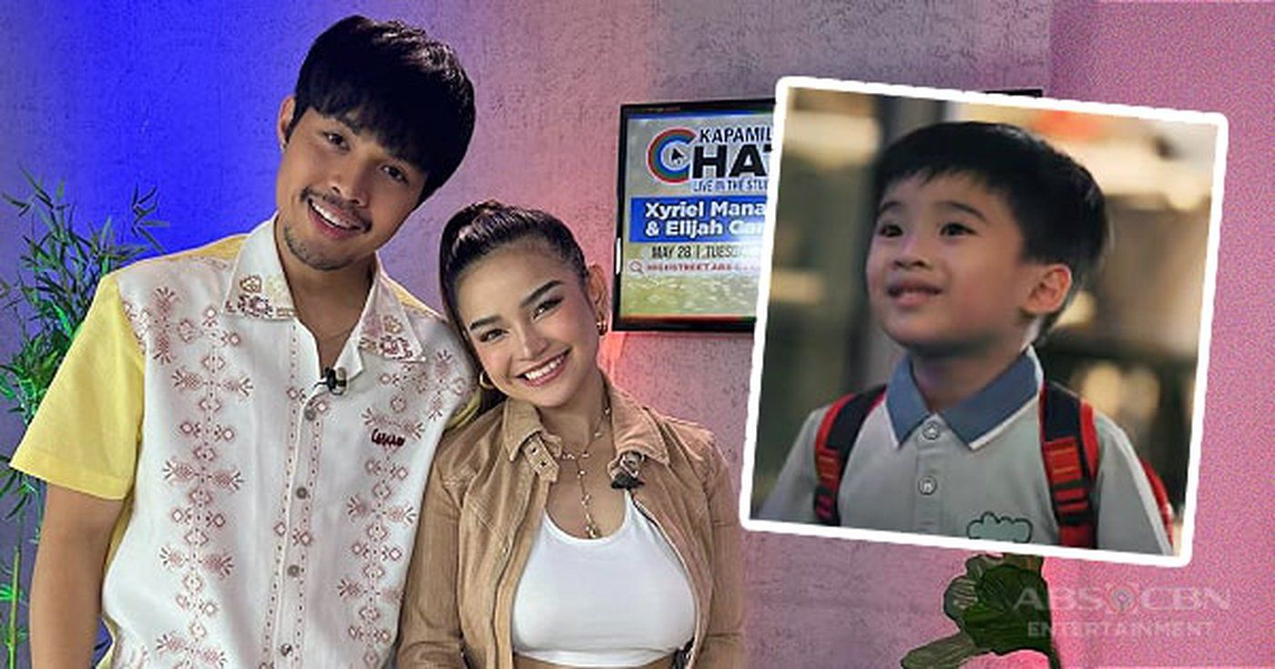 Xyriel and Elijah gush over Argus, their on-screen child in “High ...