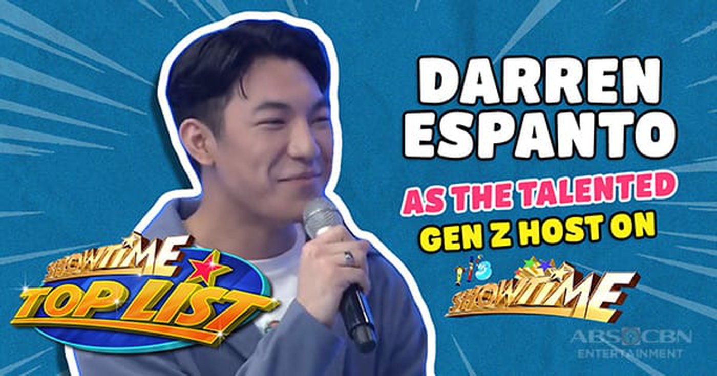 12 scene-stealing moments of Darren as Gen Z host on It’s Showtime ...