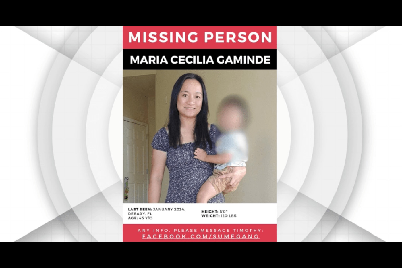 Search continues for Filipina in U.S. missing since January | ABS-CBN News