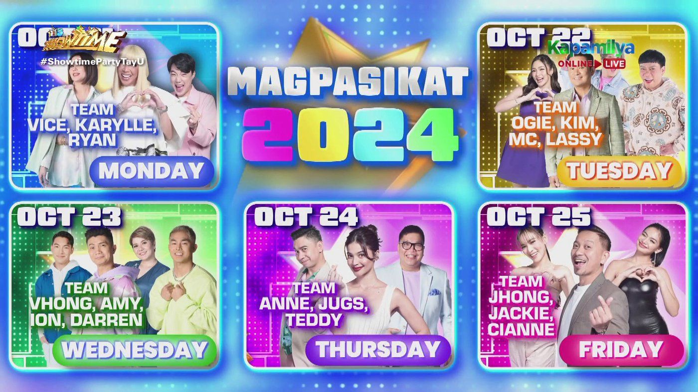 'It's Showtime' announces teams for Magpasikat 2024 | ABS-CBN Entertainment