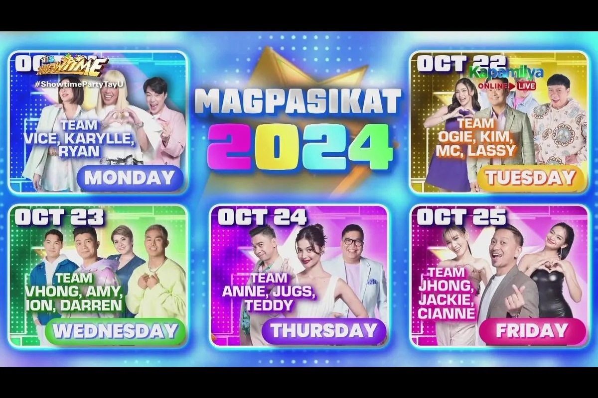 'It's Showtime' announces teams for Magpasikat 2024 | ABS-CBN Entertainment