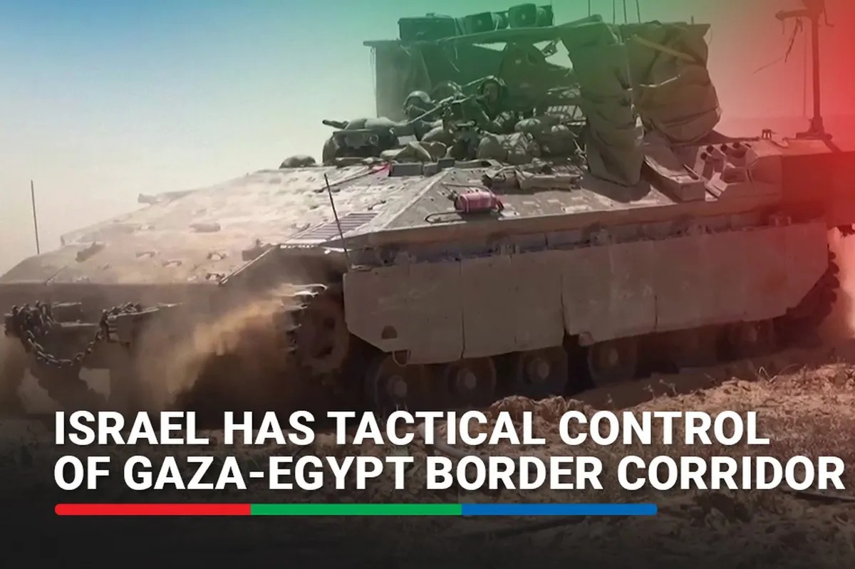 Israel has tactical control of Gaza-Egypt border corridor: military ...