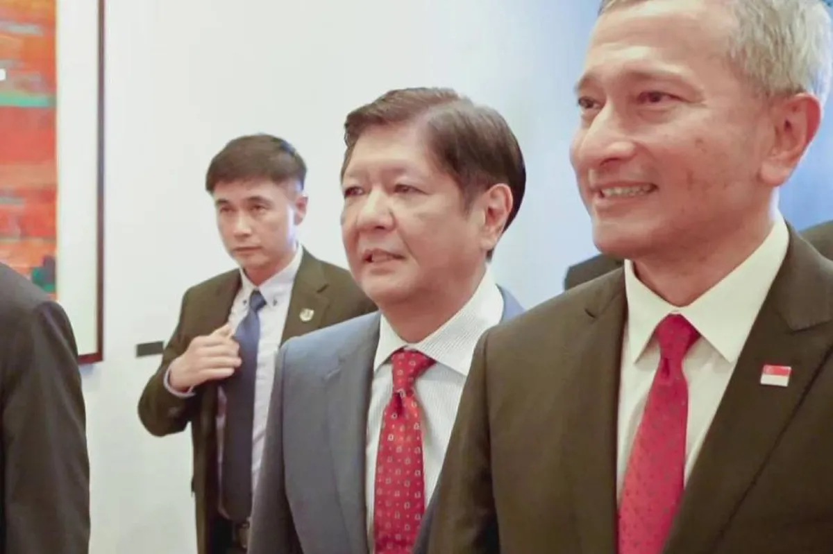 Pangulong Marcos Jr. nasa Singapore na para sa 3 araw na working visit | ABS-CBN News