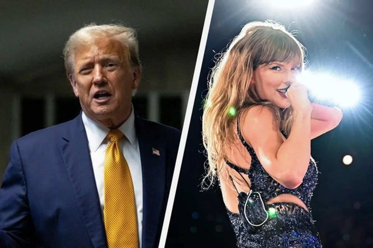 Trump shares doctored images showing Taylor Swift support | ABS-CBN News