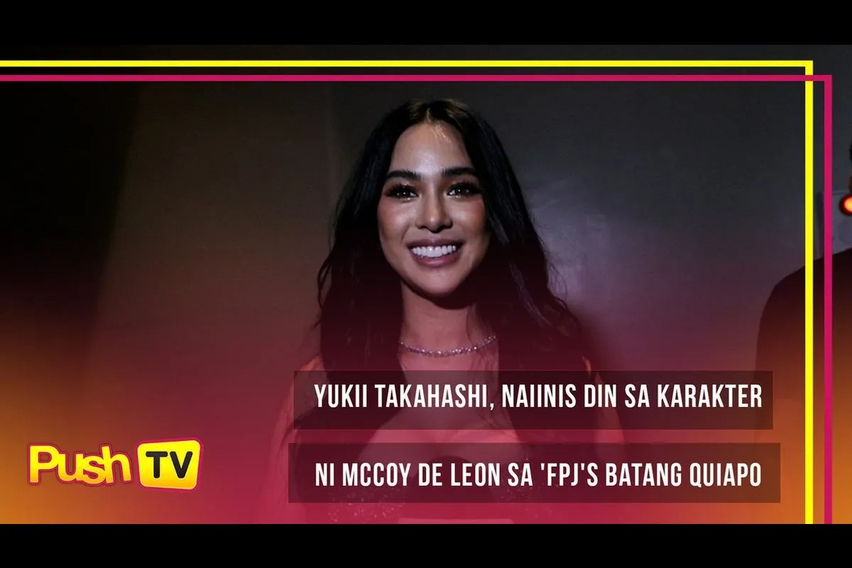Yukii Takahashi, naiinis din sa karakter ni McCoy De Leon sa ‘FPJ's Batang Quiapo’ | ABS-CBN ...