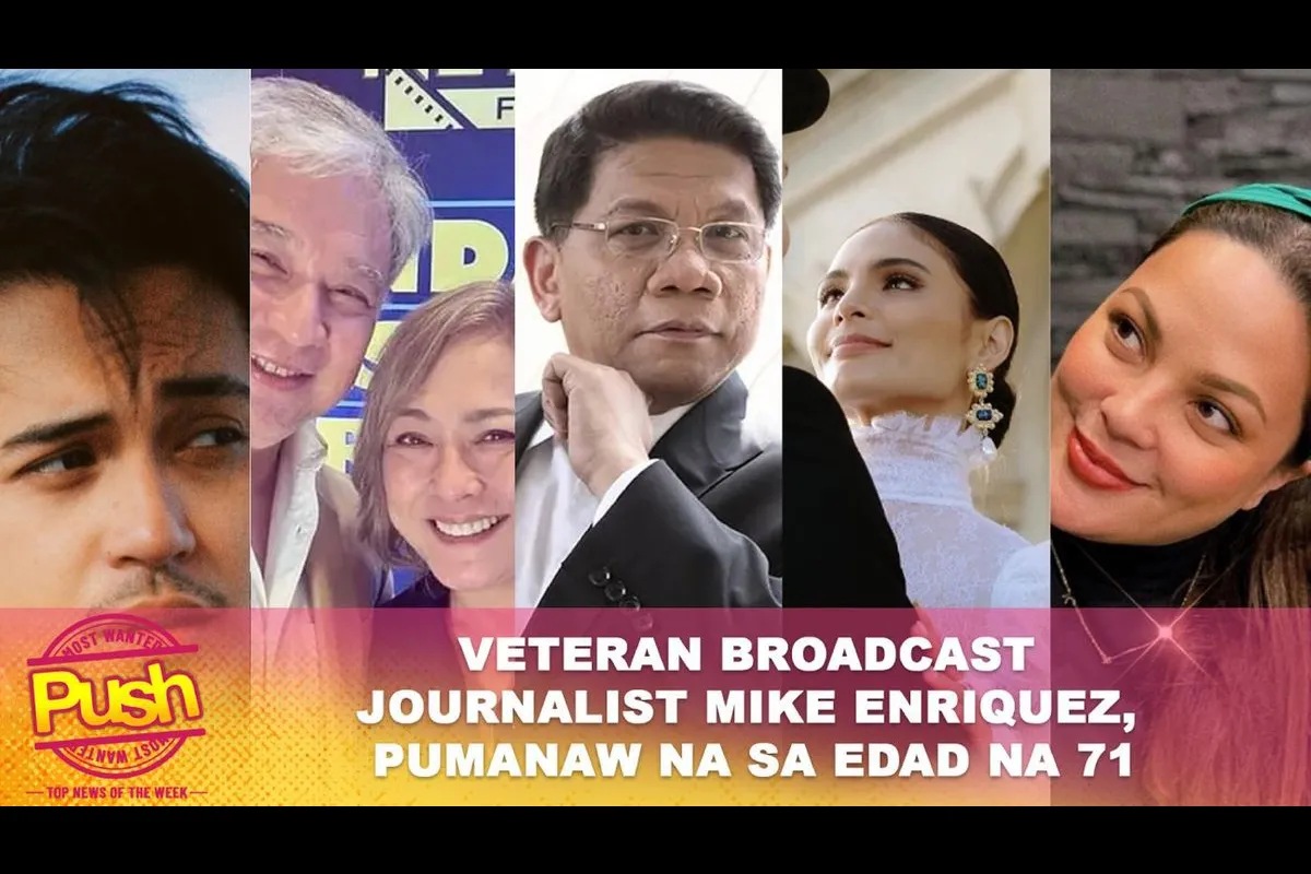 Veteran broadcast journalist Mike Enriquez, pumanaw na sa edad na 71 | PUSH MOST WANTED | ABS ...