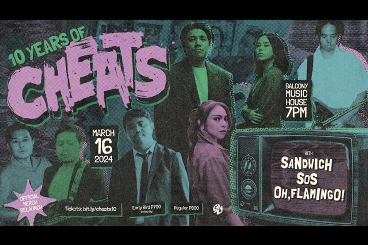 Filipino Indie-Rock Band CHEATS Celebrates 10th Anniversary with ...