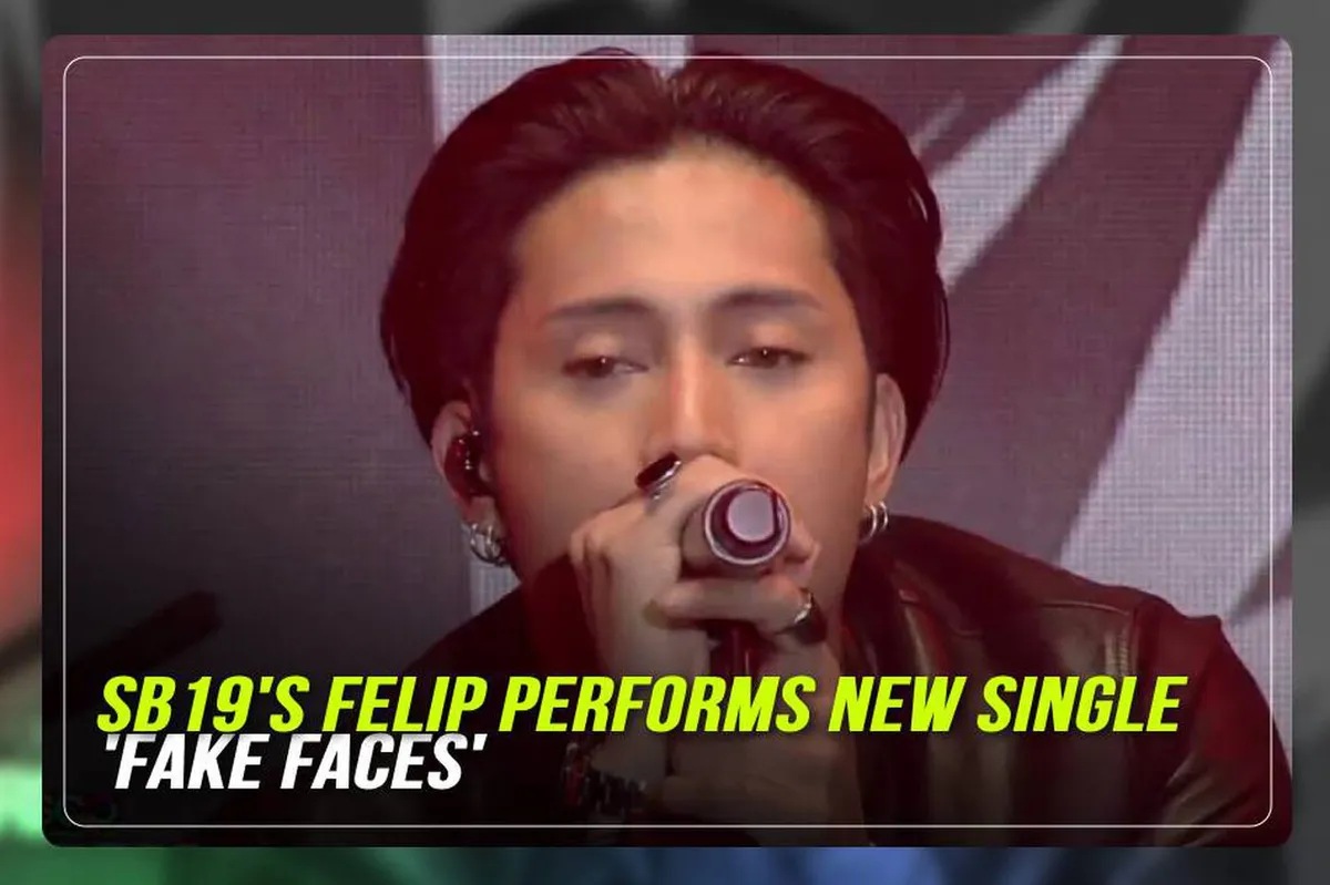 SB19's Felip performs new single 'Fake Faces' on ASAP | ABS-CBN ...