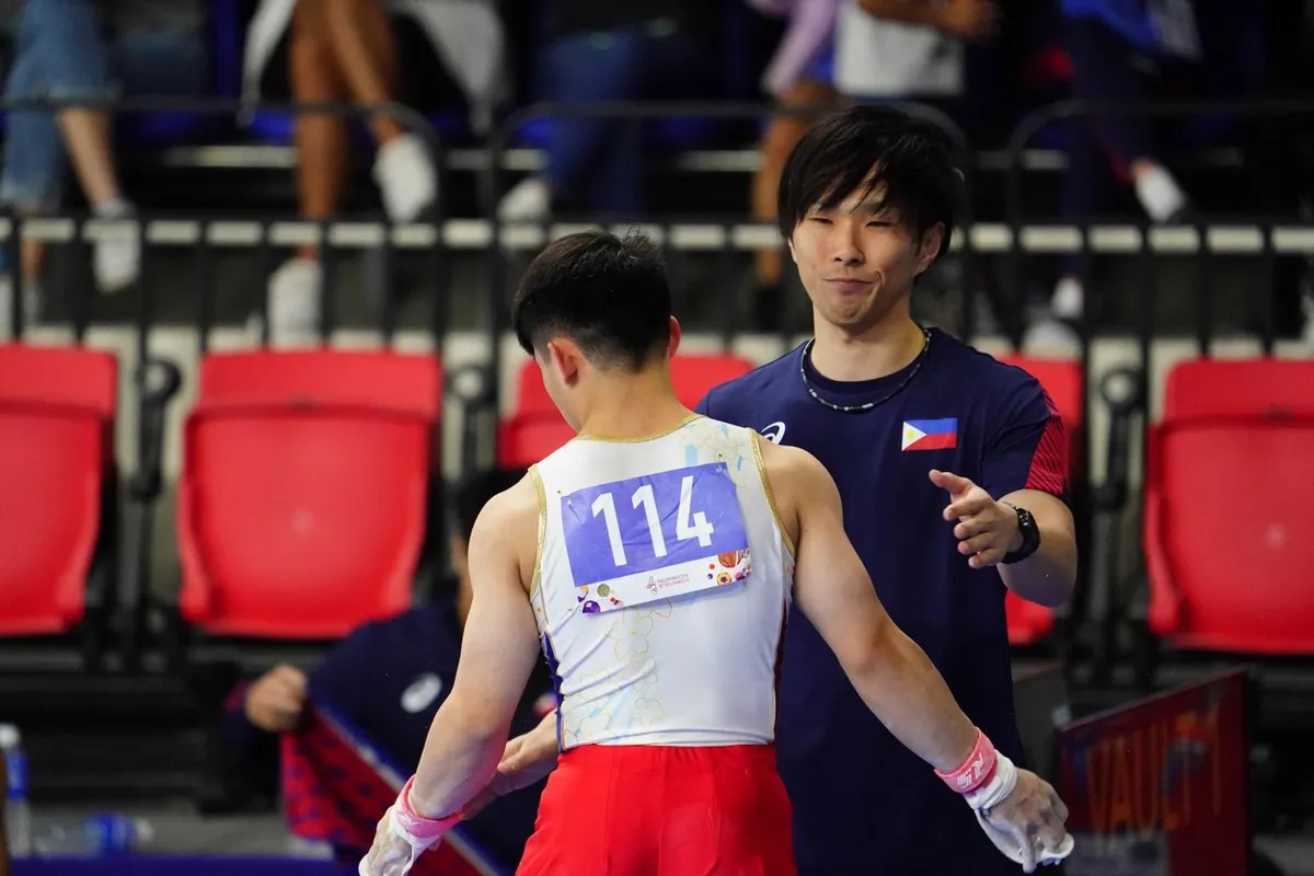 After triumph in Paris, Yulo looks to reconnect with former coach | ABS ...