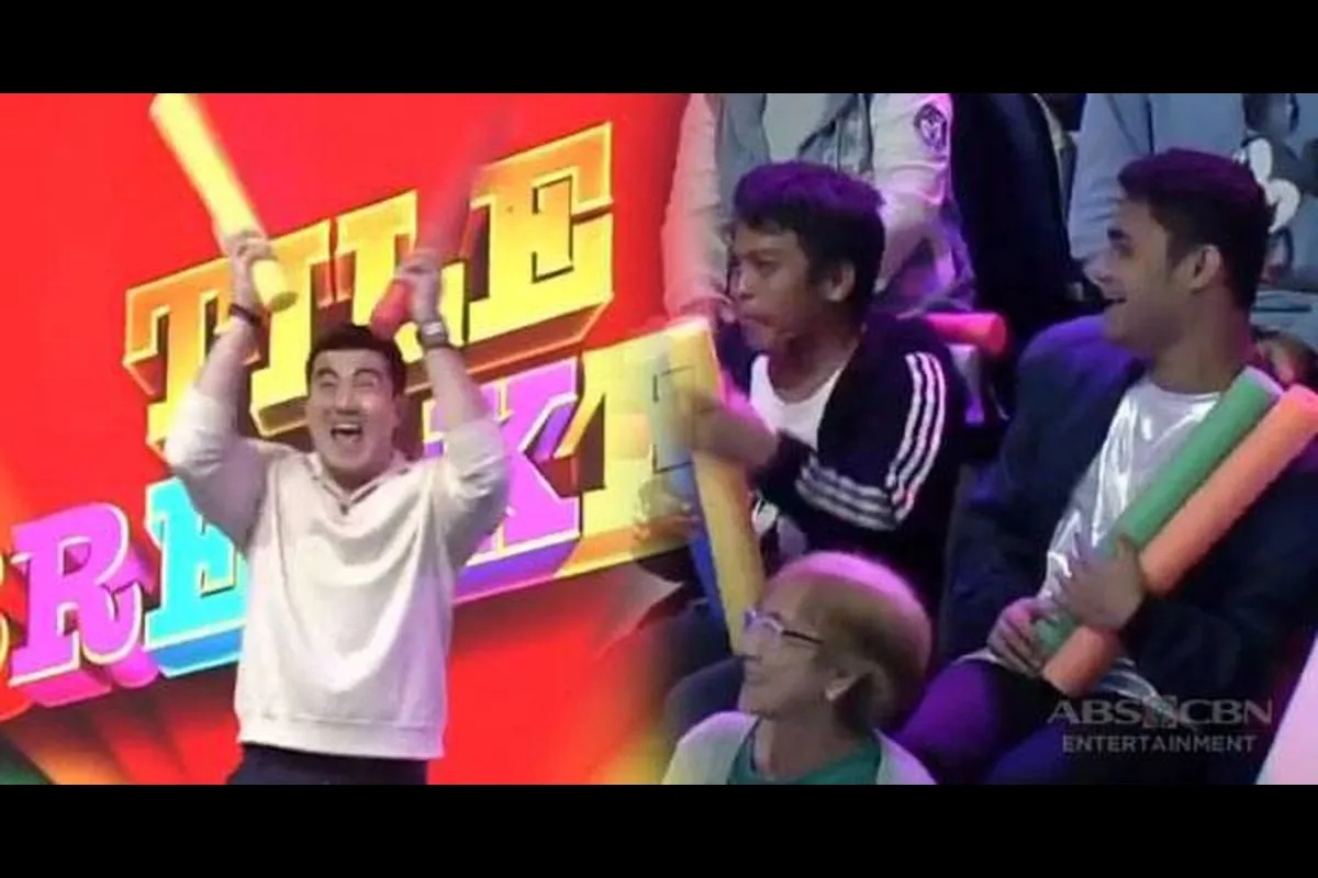 Luis, may hirit sa studio audience ng Rainbow Rumble | ABS-CBN ...