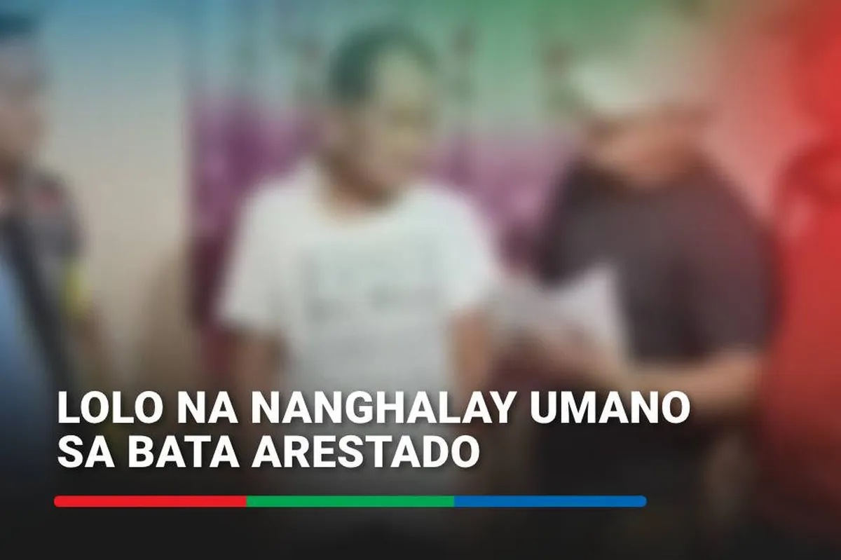 Lolo, 79, arestado dahil sa panghahalay umano sa bata | ABS-CBN News