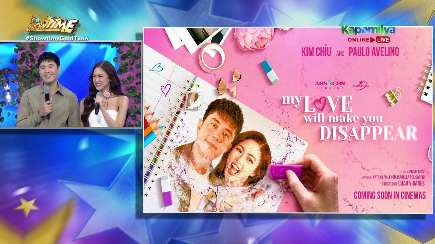 Kim Chiu, Paulo Avelino to star in rom-com film 'My Love Will Make You Disappear' | ABS-CBN ...