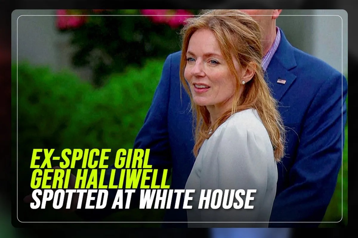 Ex-Spice Girl Geri Halliwell spotted at White House | ABS-CBN Entertainment