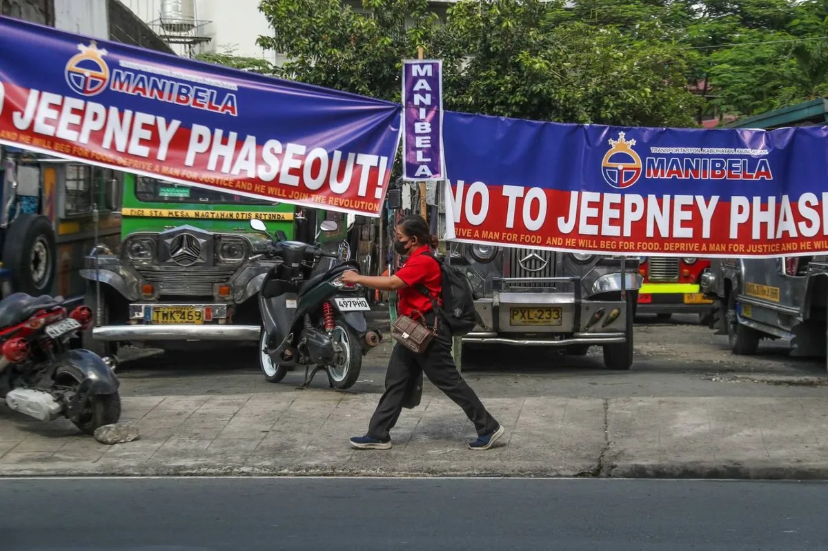 Manibela stages 'surprise' protests ahead of planned 3-day transport ...