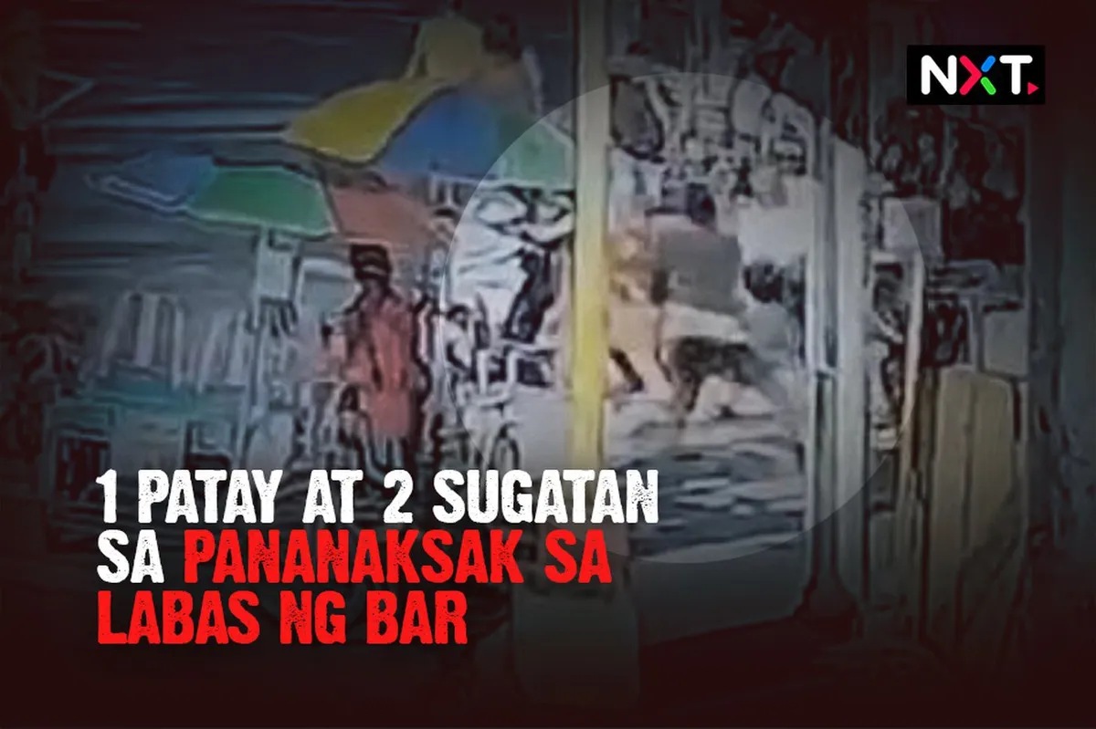 1 patay at 2 sugatan sa pananaksak sa labas ng bar | ABS-CBN News