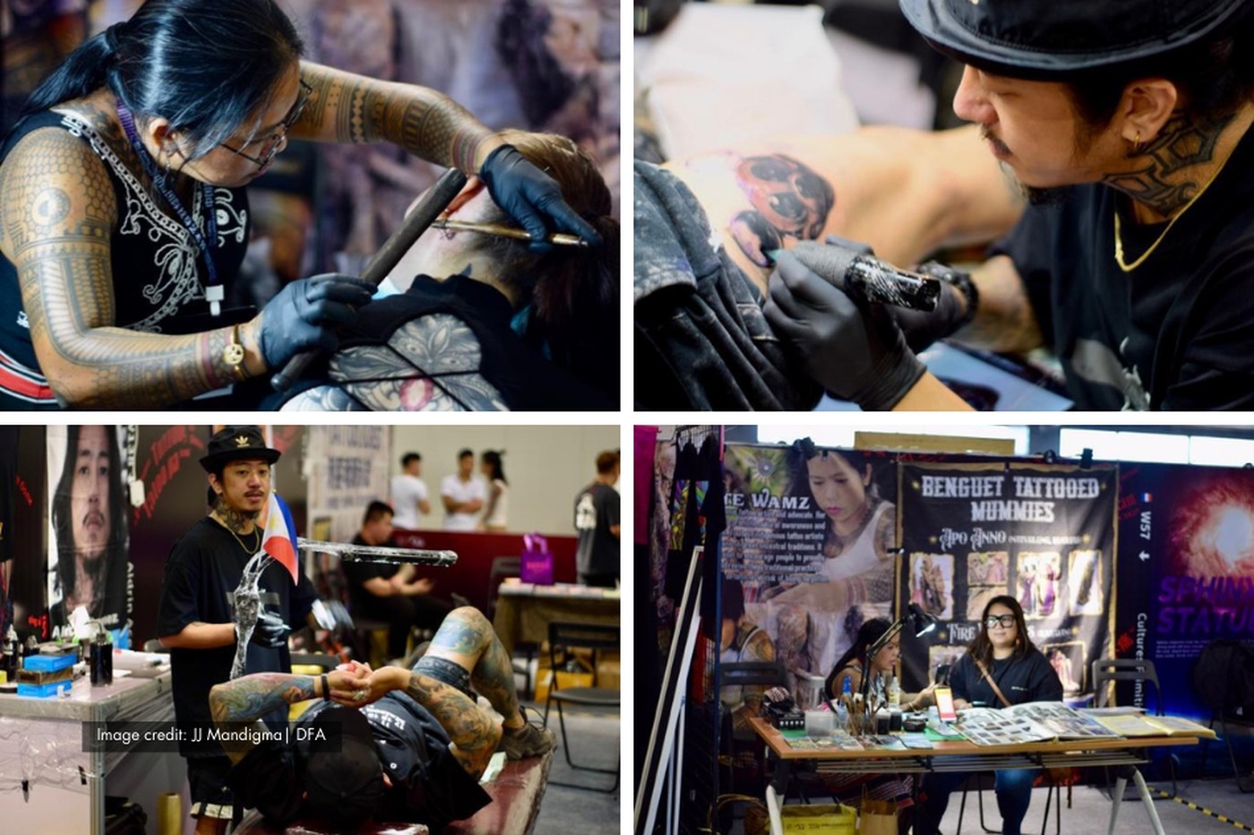 World-class Filipino tattoo artists bumida sa 2024 China Tattoo ...
