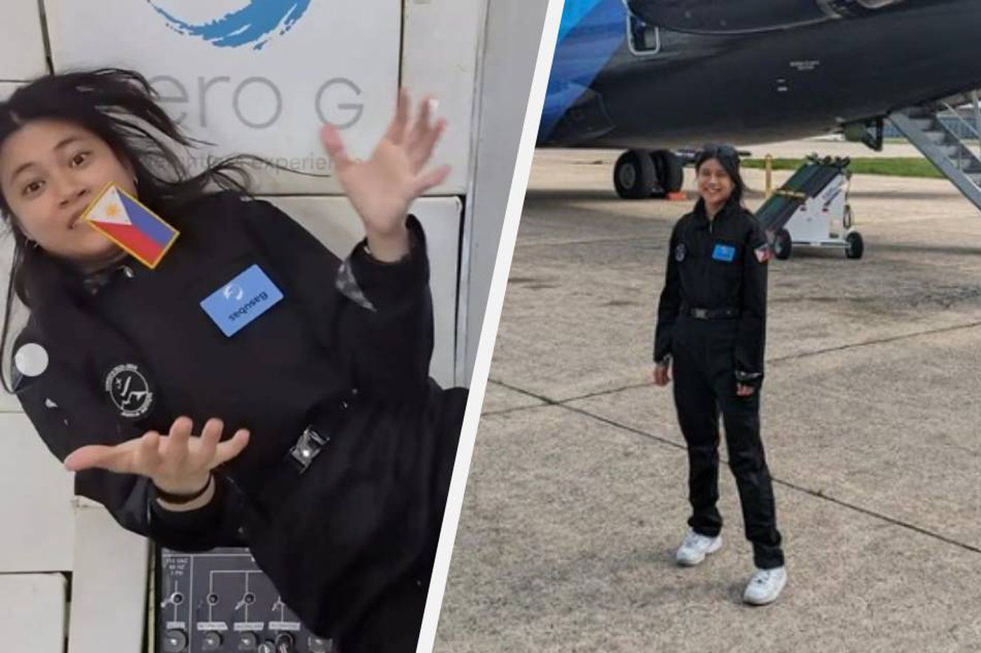 Filipina space researcher shares 'zero gravity' flight experience | ABS ...