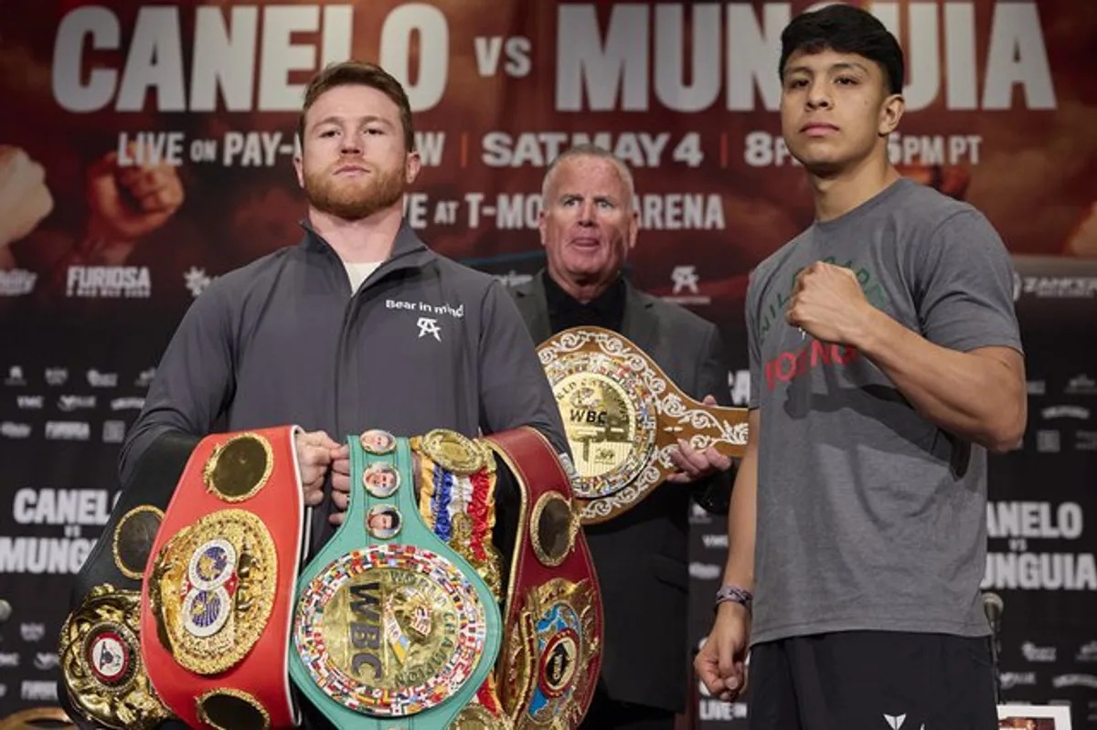 Canelo, Munguia make weight for super middleweight title fight | ABS ...